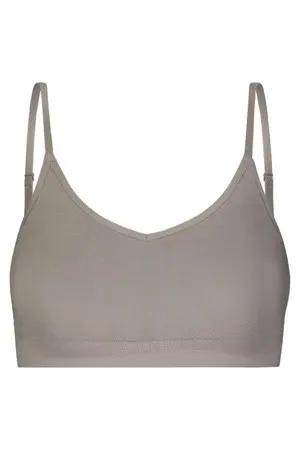 BRABAR Soft Convertible Halter Bralette - Ash