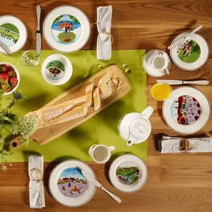 VILLEROY & BOCH Design Naif Bread & Butter Plate #4 Plowing