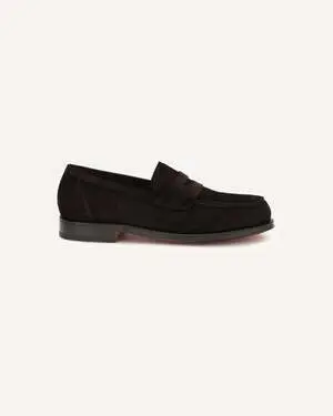 Santoni Suede Loafer