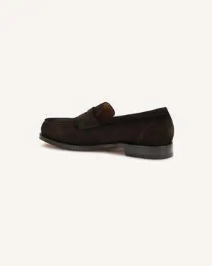 Santoni Suede Loafer