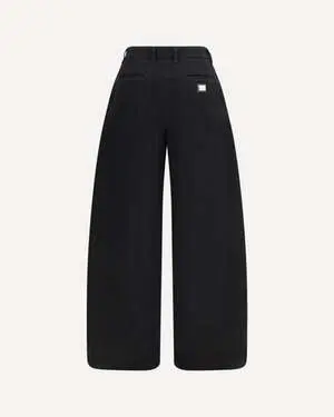 Dolce & Gabbana Wide-leg Cotton Jeans