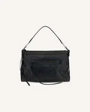 Balenciaga Le City Moto Medium Shoulder Bag