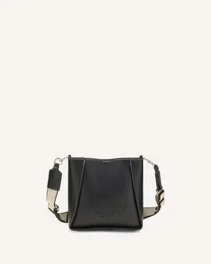 Stella McCartney Logo Shoulder Bag - Black