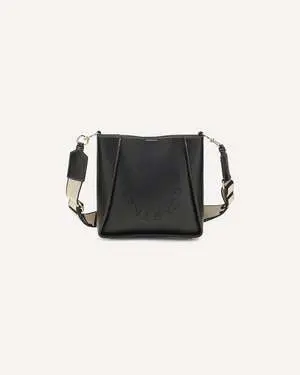 Stella McCartney Logo Shoulder Bag - Black