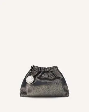 Stella McCartney Stella McCartney Falabella Mini Drawstring Shoulder Bag Blue