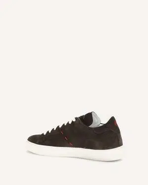 Kiton Suede Lace-up Sneakers