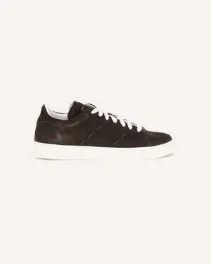 Kiton Suede Lace-up Sneakers