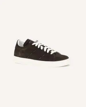 Kiton Suede Lace-up Sneakers