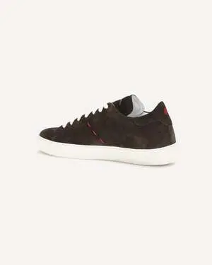 Kiton Suede Lace-up Sneakers