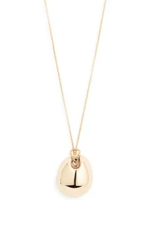 OPEN EDIT Orb Pendant Necklace - Gold