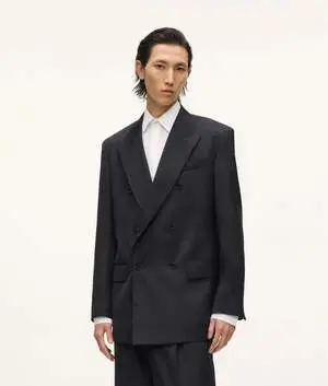 Karl Lagerfeld Kl Studio Double-breasted Blazer