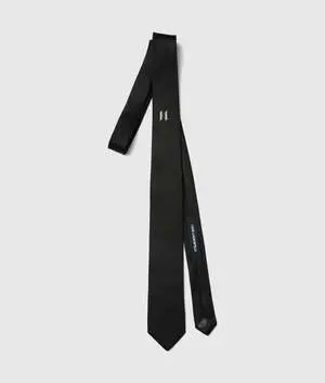 Karl Lagerfeld Monogram Neck Tie - Black