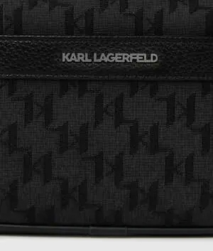 Karl Lagerfeld K/monogram Jacquard Camera Bag