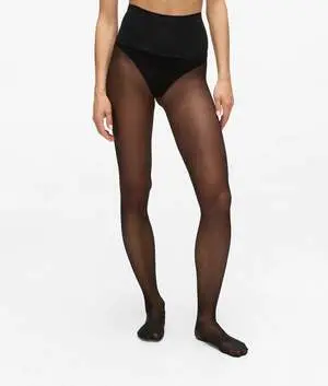 Karl Lagerfeld Signature Seamed Tights