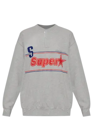Stella McCartney Sweatshirt With Print - Grey