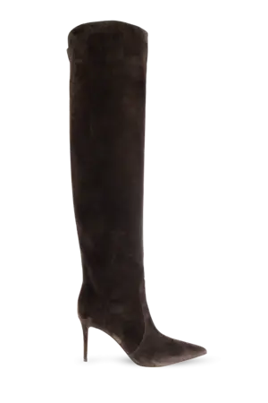 GIANVITO ROSSI Suede Heeled Boots "hansen