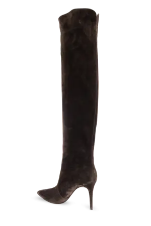 GIANVITO ROSSI Suede Heeled Boots "hansen