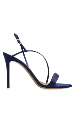 GIANVITO ROSSI Satin Heeled Sandals "manhattan