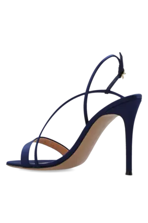 GIANVITO ROSSI Satin Heeled Sandals "manhattan
