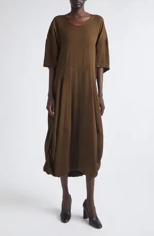 LEMAIRE Lemaire Balloon Midi Dress