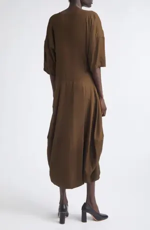 LEMAIRE Balloon Midi Dress