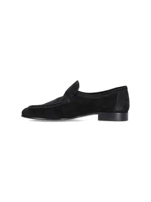 THE ROW New Soft" Loafers - Black