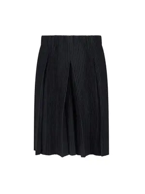 HOMME PLISSE Homme Plissé Pleated Shorts - Black
