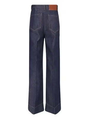Victoria Beckham Alina Flared Jeans - Blue