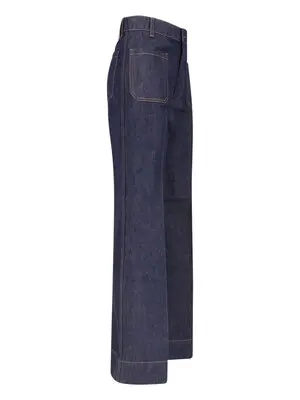 Victoria Beckham Alina Flared Jeans - Blue