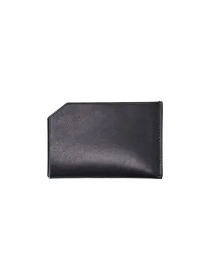 THE ROW Leather Wallet - Black