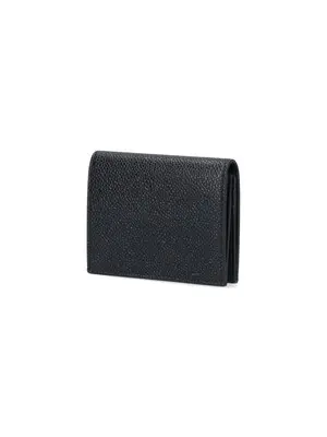 Thom Browne Leather Wallet - Black