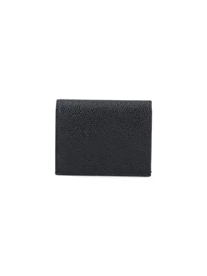 Thom Browne Leather Wallet - Black