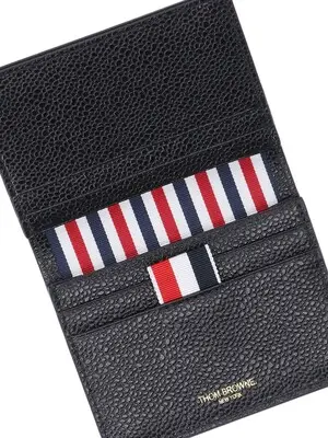 Thom Browne Leather Wallet - Black