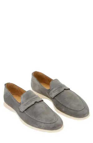 John Varvatos Thompson Loafer - Oiled Blue