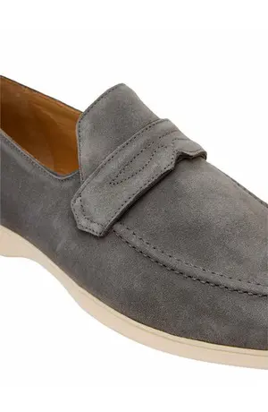 John Varvatos Thompson Loafer - Oiled Blue