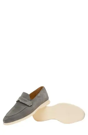 John Varvatos Thompson Loafer - Oiled Blue