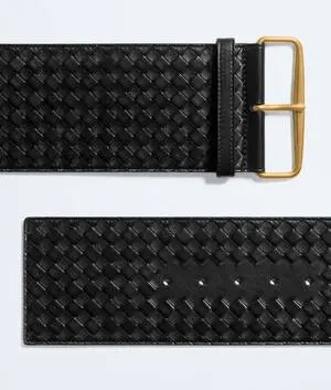 Bottega Veneta Intrecciato Piccolo Leather Belt