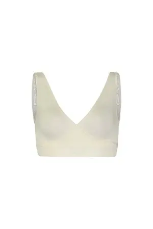 BRABAR Hug Lace Back Sports Bra - Vanilla Ice