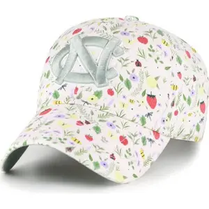 '47 North Carolina Tar Heels Posey Clean Up Adjustable Hat - Light Pink