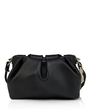 CHRISTIAN LOUBOUTIN Eva Mini Crossbody Bags With Webbing Strap - Black