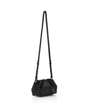 CHRISTIAN LOUBOUTIN Eva Mini Leather Shoulder Bag - Black