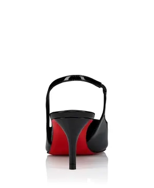 CHRISTIAN LOUBOUTIN Miss Z Sling Back Pumps - Black