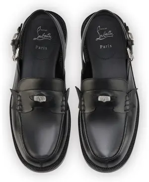 CHRISTIAN LOUBOUTIN Asclepius Sling Penny Loafer