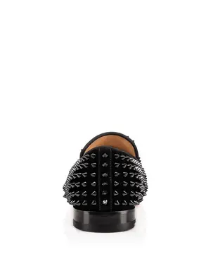 CHRISTIAN LOUBOUTIN Dandelion Spikes Loafer - Black