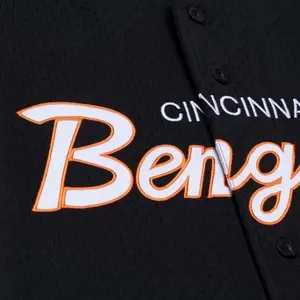 Mitchell & Ness Cincinnati Bengals Head Coach Mesh Full-button Fashion Jersey