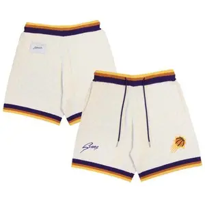 AUTHMADE Phoenix Suns Solar Flare Premium Knit Shorts - Cream