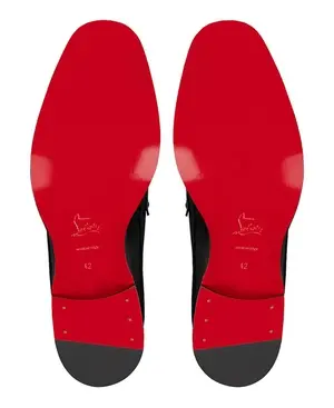 CHRISTIAN LOUBOUTIN Chambelimoc Strass Penny Loafers