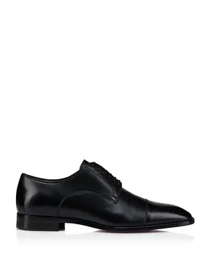 CHRISTIAN LOUBOUTIN Top 5 Derby Shoes - Black