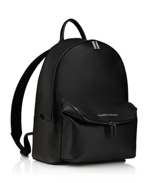 CHRISTIAN LOUBOUTIN Grained Calf Leather Backpack