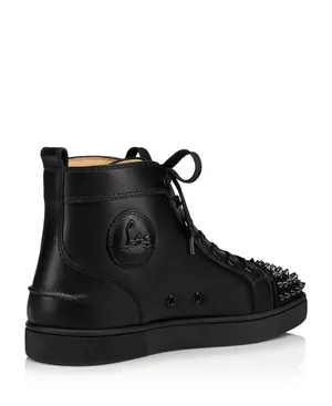 CHRISTIAN LOUBOUTIN Lou Spikes High Top Sneakers